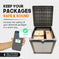 Package Vault- Robust Delivery Storage with Smart Bluetooth & RFID Loc