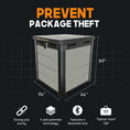 Package Vault- Robust Delivery Storage with Smart Bluetooth & RFID Loc